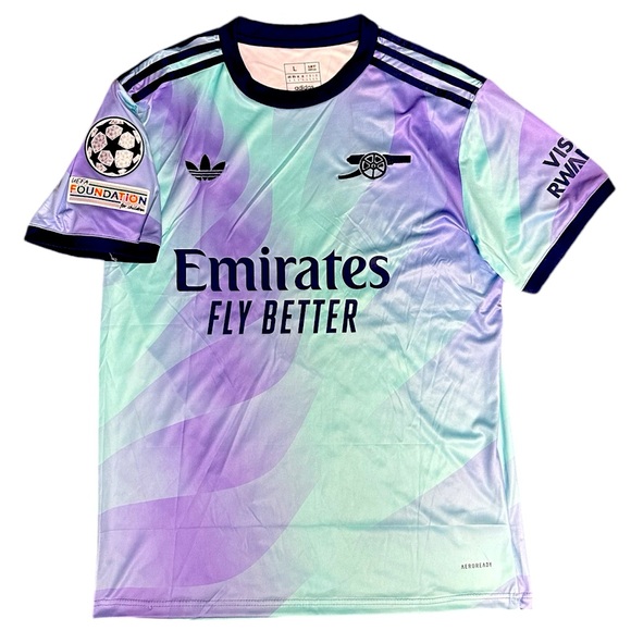 adidas | Shirts | 2425 Arsenal Third Kit Martin Odegaard Soccer ...
